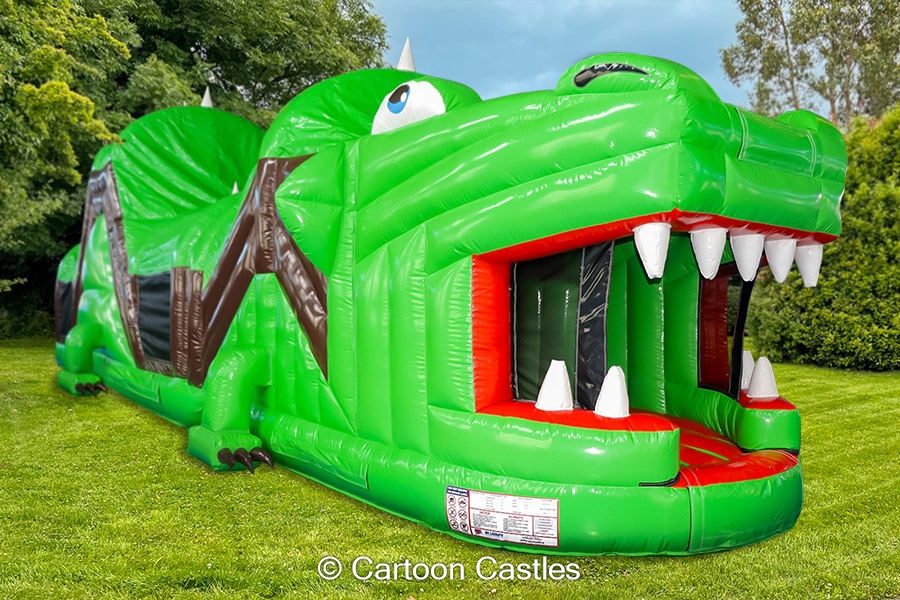 New Crocodile with 9ft slide - Bouncy Castle Hire in Mayo, ballina ...